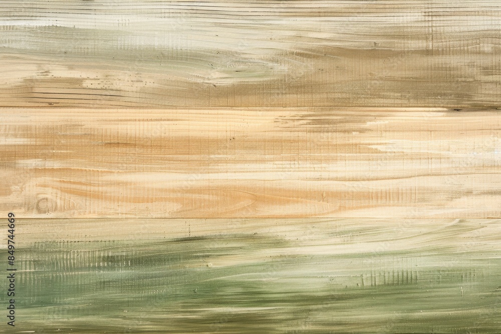 Rustic background texture is formed by brown and green painted wood ...