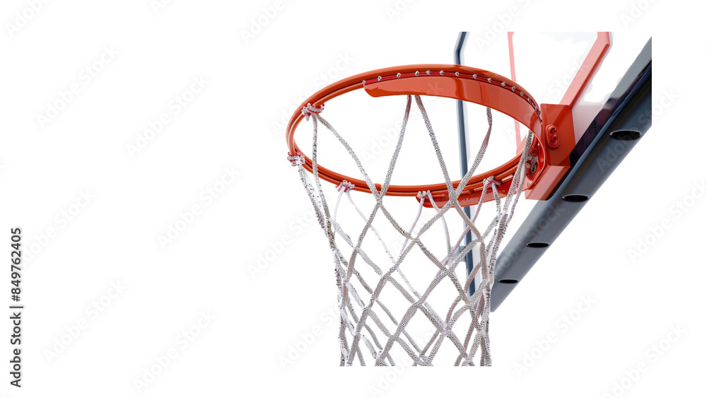Basketball hoop isolated on a transparent background, PNG, Ai Stock ...