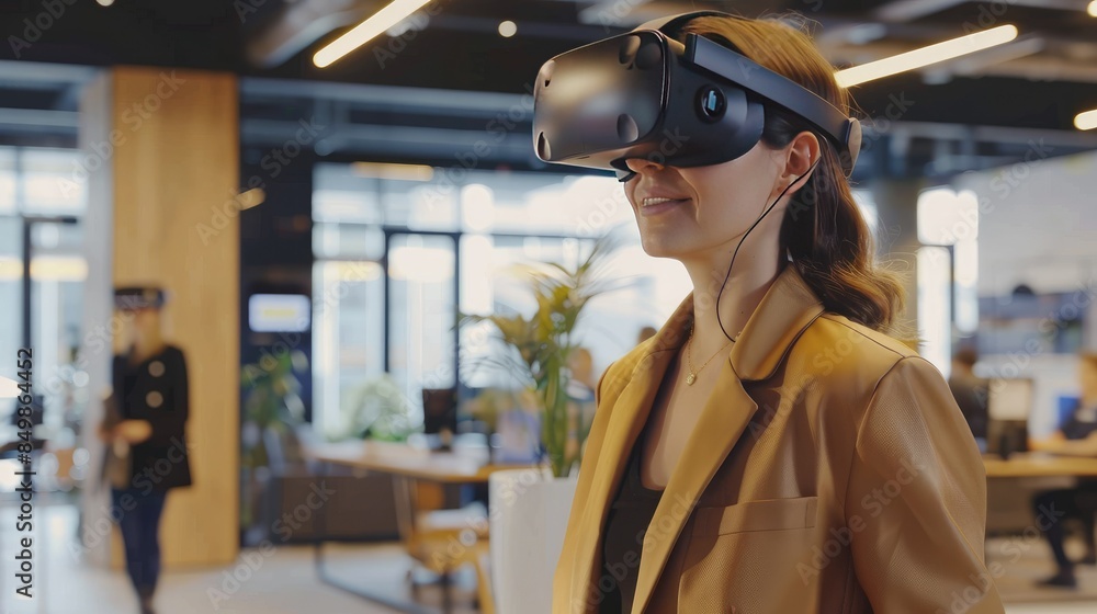 Use of AR and VR to create immersive, interactive work environments for ...