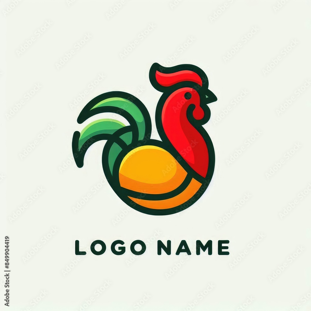 Chicken Logo: A Creative and Unique Symbol for Your Brand Stock ...