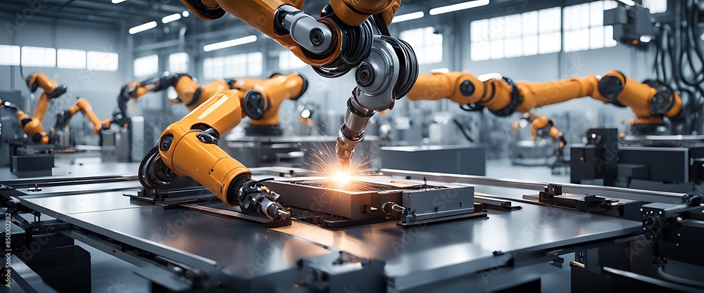 equipment production automation robot industrial automaton automated ...