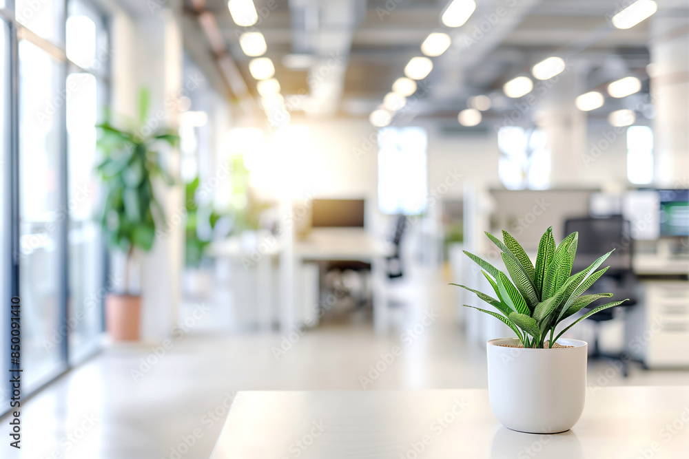 Modern Office Scene/ Portrait Backdrop with Blurred Background Suitable ...