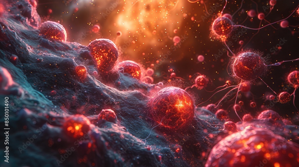 Visualization of cancer cell signaling pathways and their role in cell ...