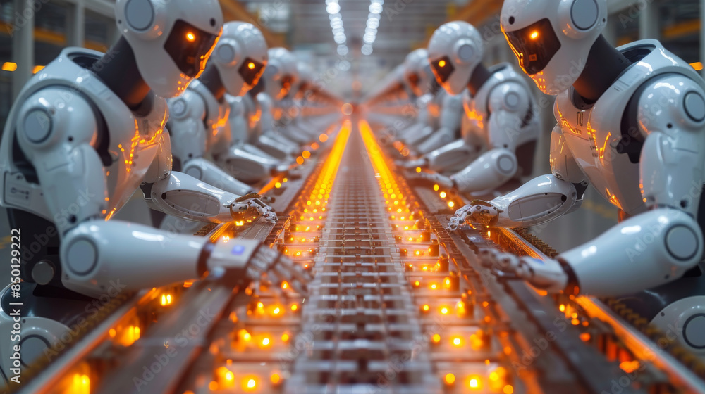 A mechanized industrial robot and robotic manipulators for assembly at ...