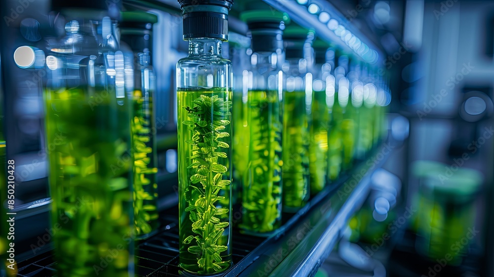 Microbial fermentation chamber. Cultivating microorganisms. Biological ...