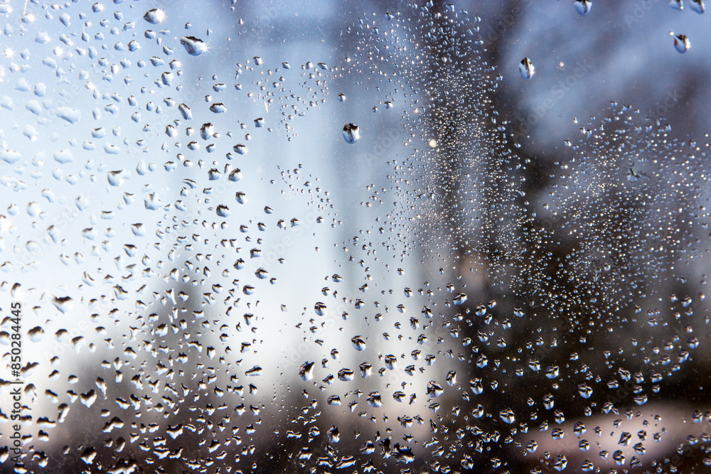 Dripping Condensation, Water Drops Background Rain drop Condensation ...