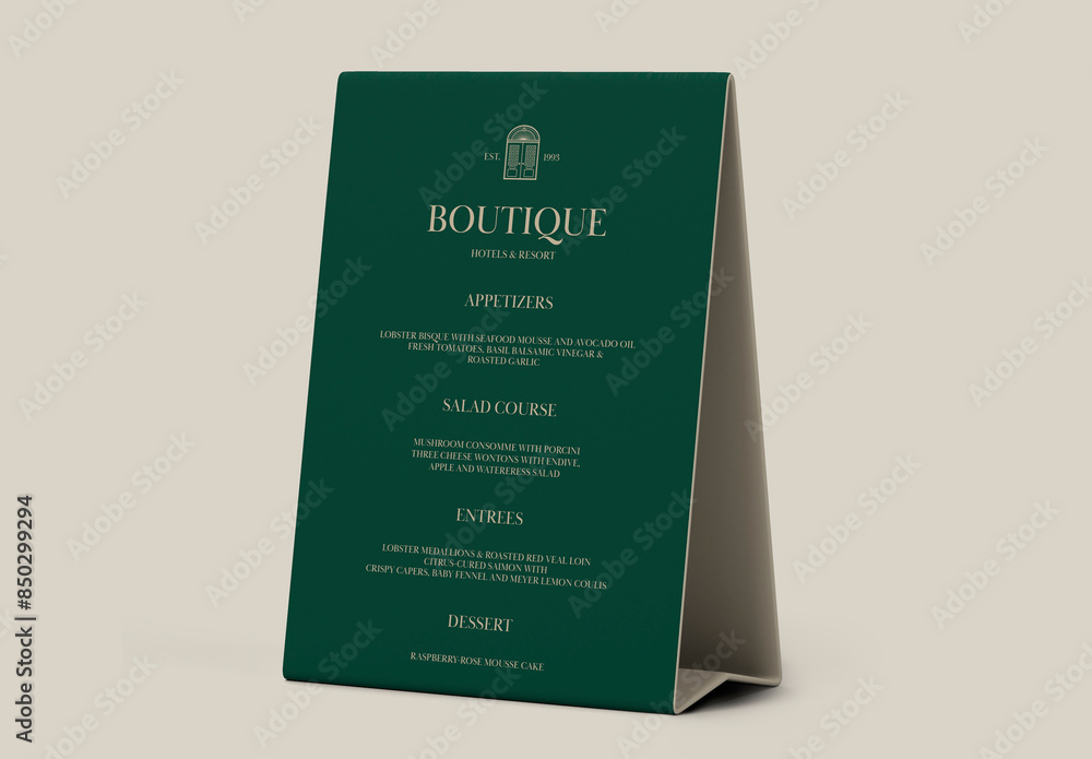 Green Sign Mockup Stock Template | Adobe Stock