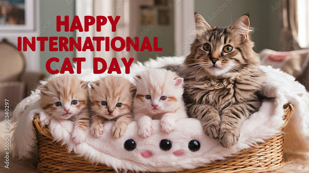 Honoring Our Feline Friends on International Cat Day. A Global Tribute ...