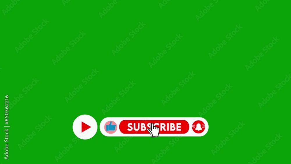 Pop up subscribe notification like bell icon button clicked floating ...