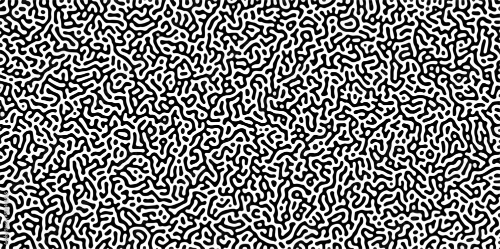 Abstract diffusion pattern with chaotic shapes. Vector illustration ...