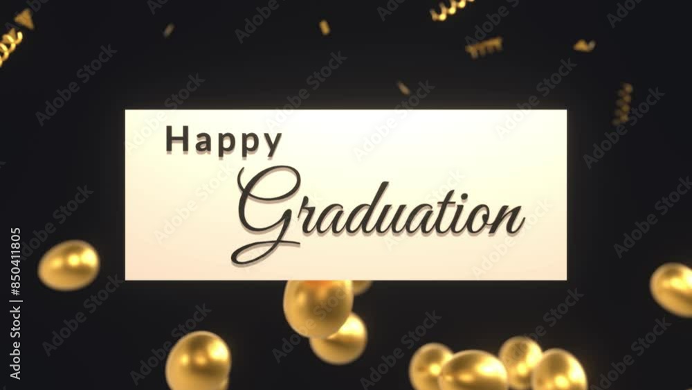 Graduation Congratulations Animation