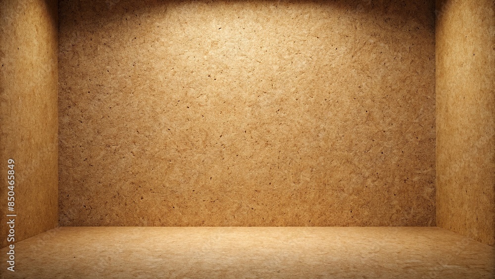 Chipboard backdrop for photography or stage set design, chipboard ...
