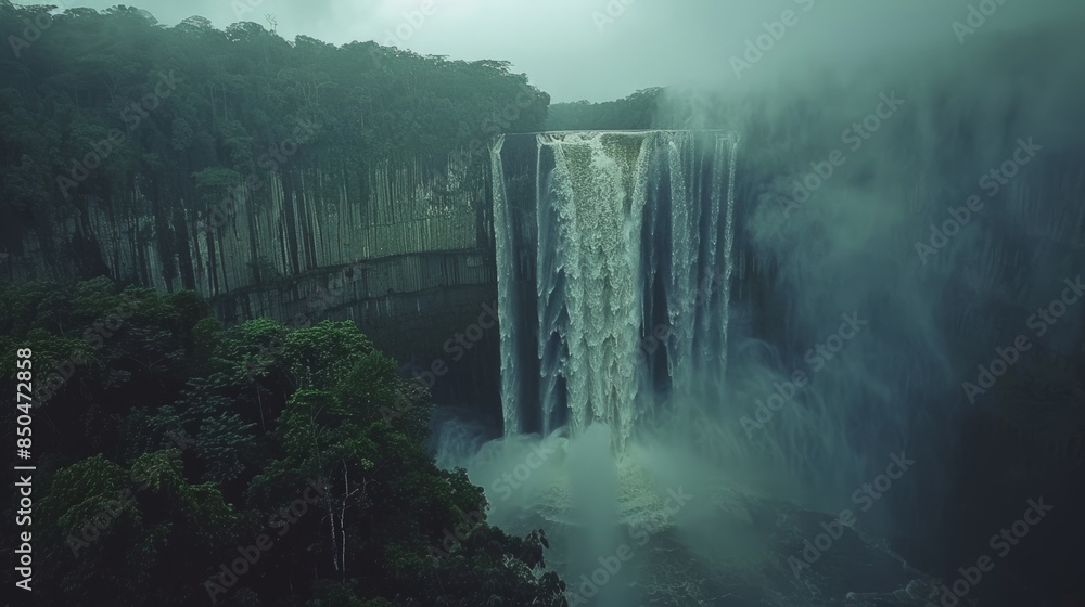 Foto de The magnificent Kaieteur Falls in Guyana, one of the world's ...