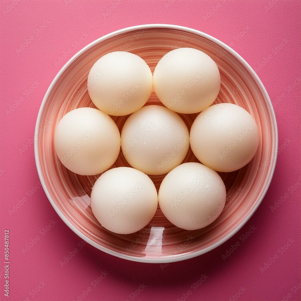 Indian popular bengali sweet food rasgulla also called rosogolla or ...