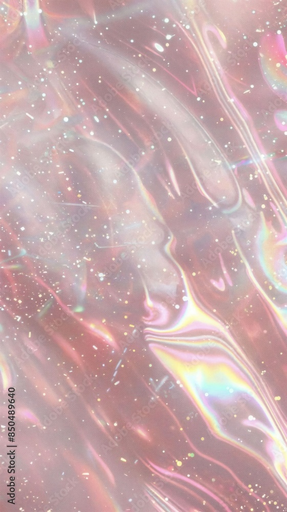 Iridescent background, pink and white iridescence, iridescent theme ...