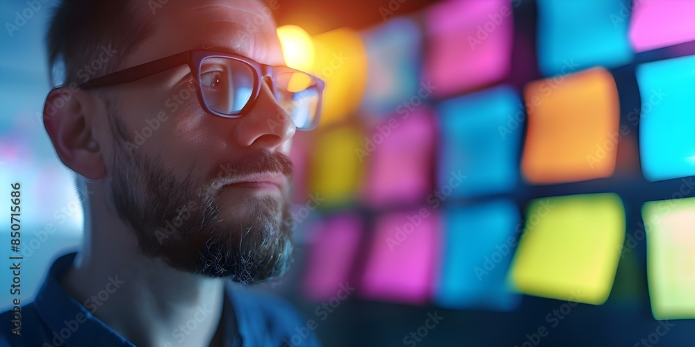 Product owner refining user stories for upcoming sprint planning ...