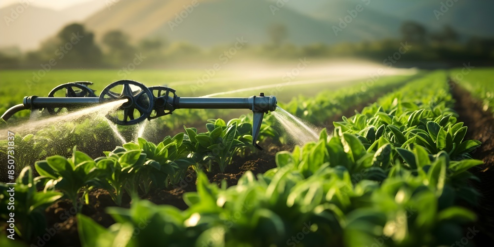 Efficient smart irrigation systems support sustainable agriculture with ...