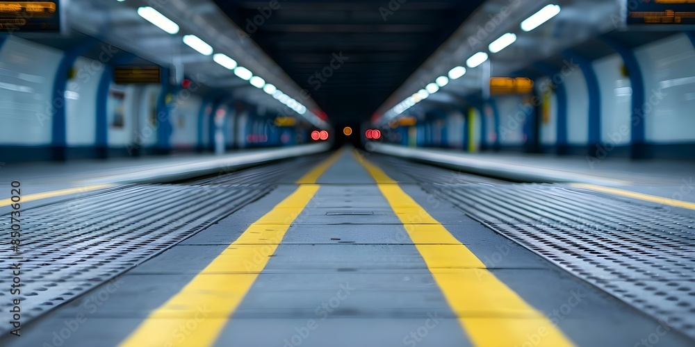 Platform safety reminder for passengers to mind the gap between train ...