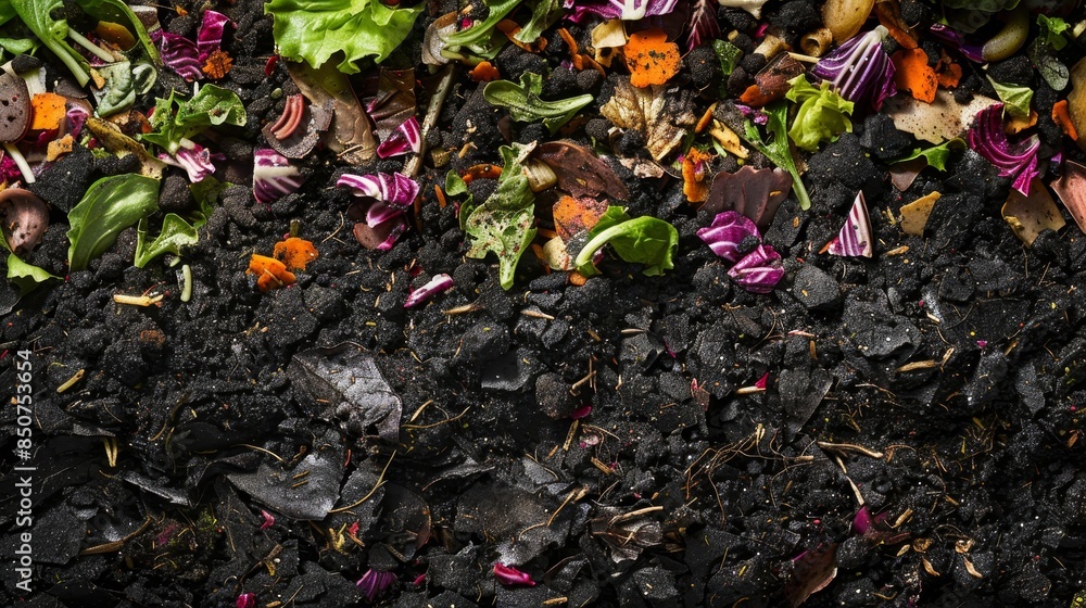 Compost transformation: Kitchen waste and yard clippings yield nutrient ...