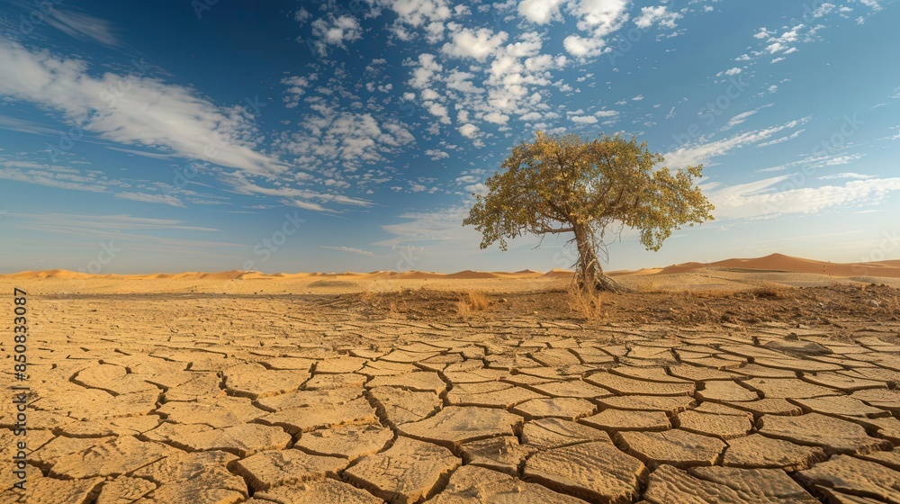 arid desert landscape for world day to combat desertification and ...