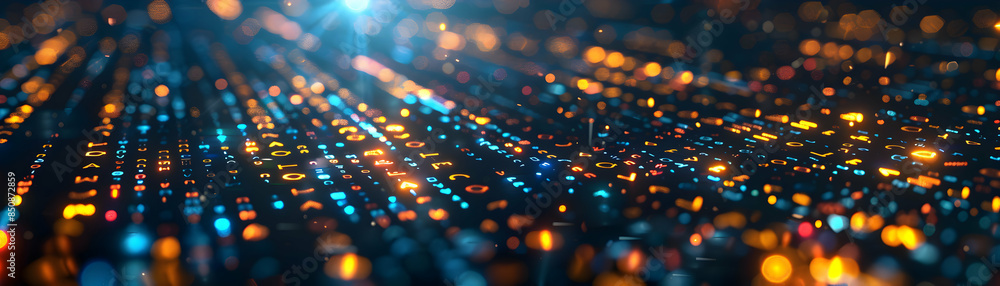 Photo Realistic Programming Interface and Code Pipeline Icon with Ample Space for Text and ...