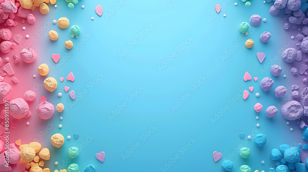 Pride Borders and Equality Signs Photo Frame: Symbolizing Equal Rights ...