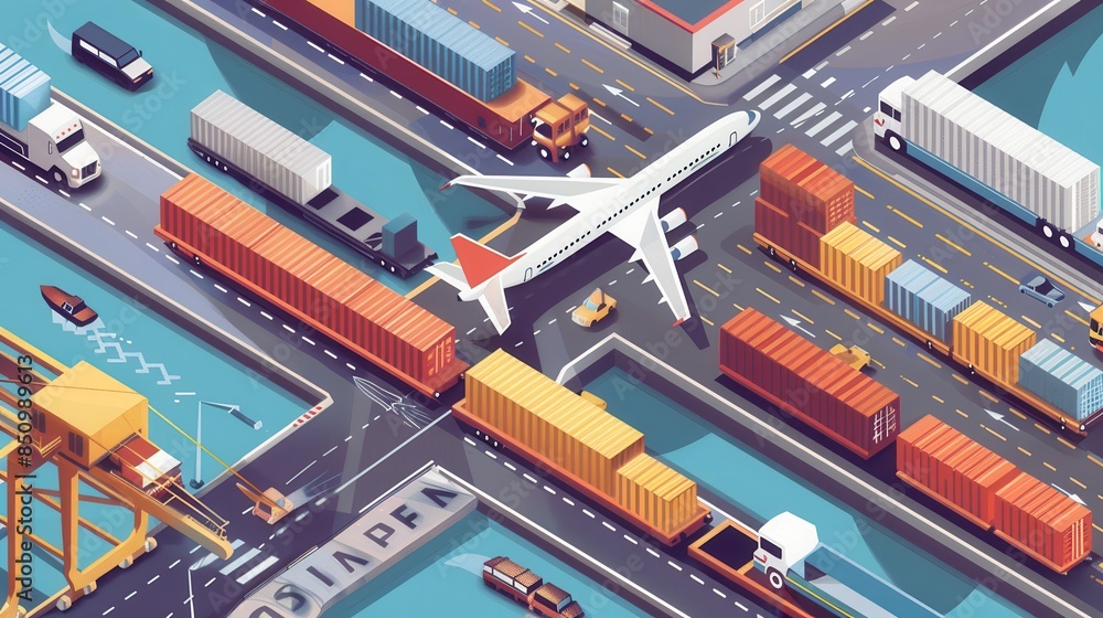 Multimodal Transportation: An illustration of seamless multimodal ...