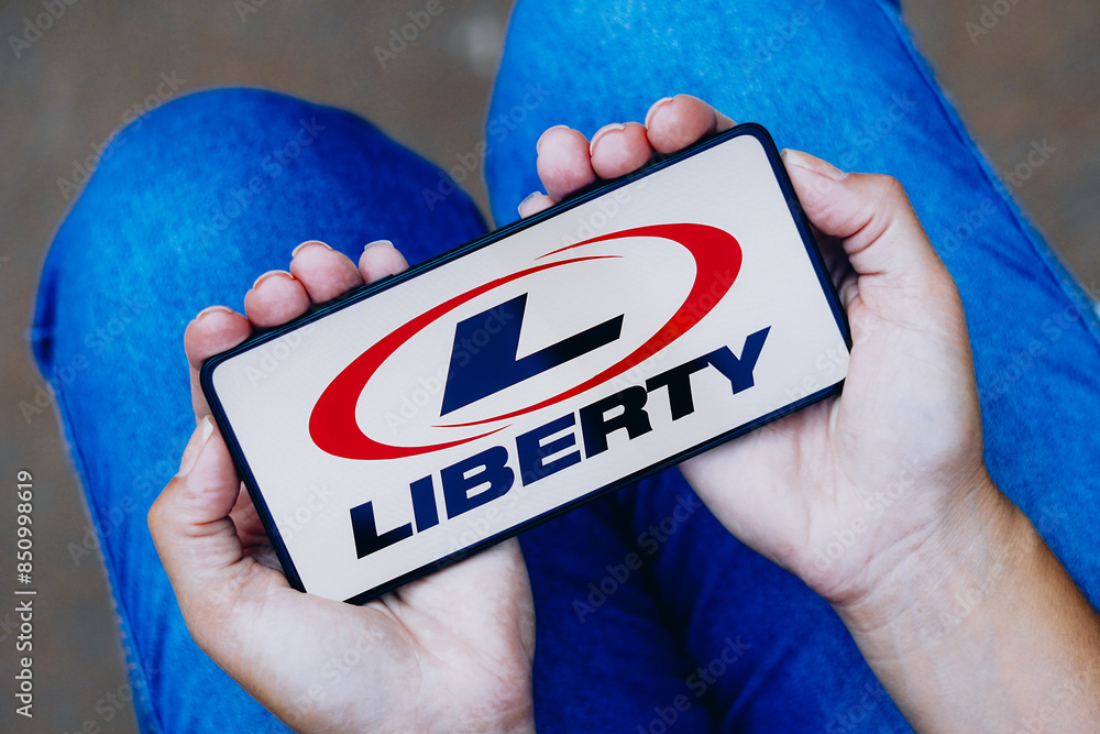 June 14, 2024, Brazil. In this photo illustration, the Liberty Energy ...