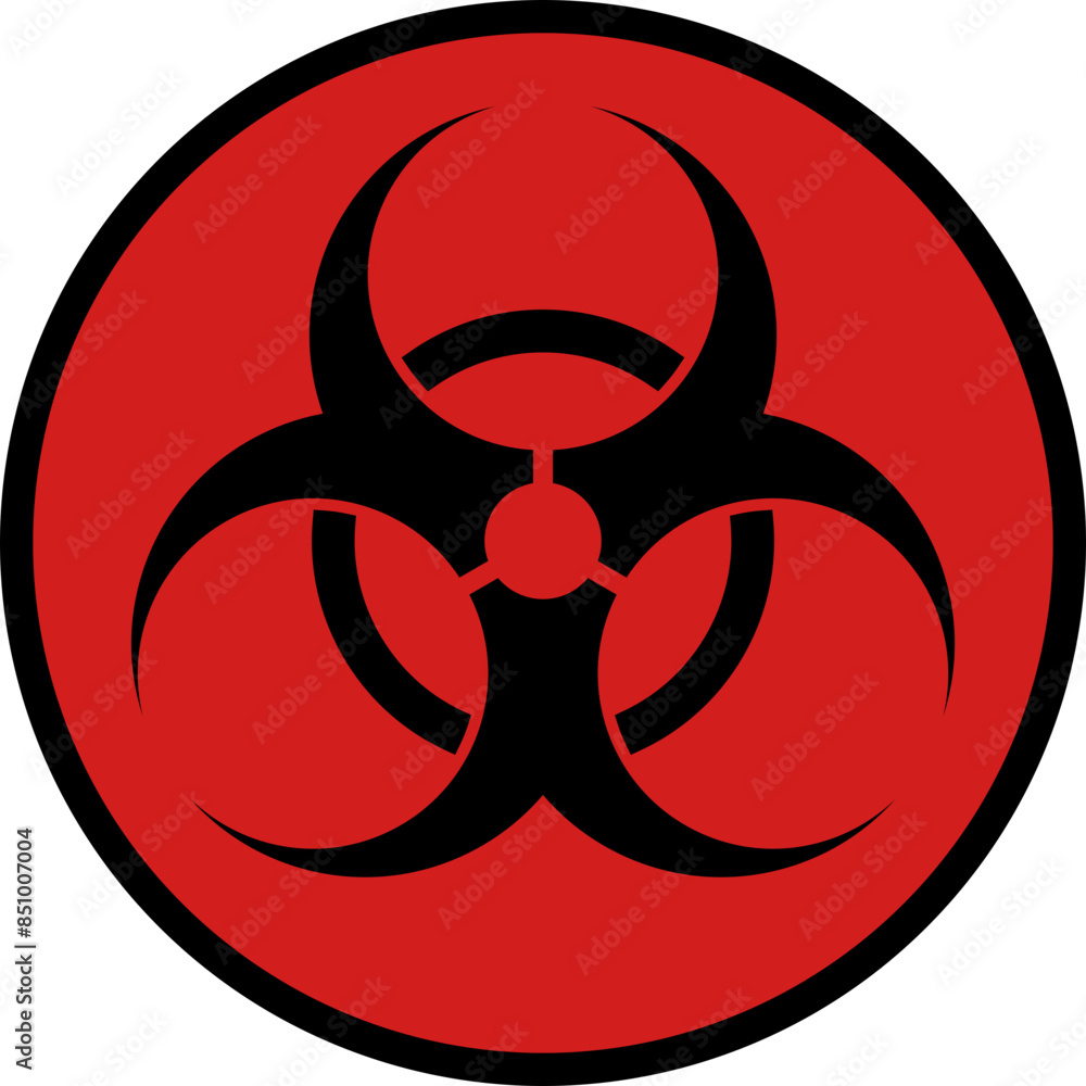 Poster Biohazard Warning Sign Vector SVG – Wall Art | UkPosters