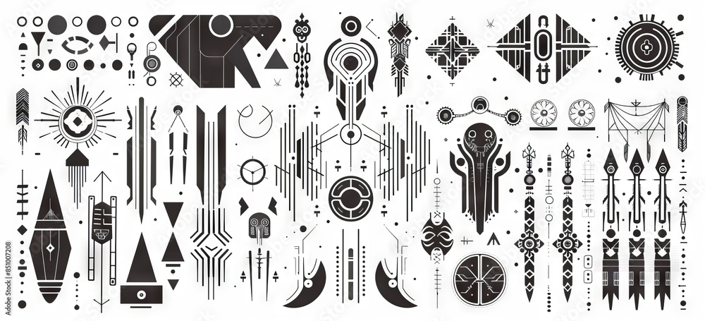 Retrofuturistic Y2K, rave, and futuristic graphics box with a liquid ...