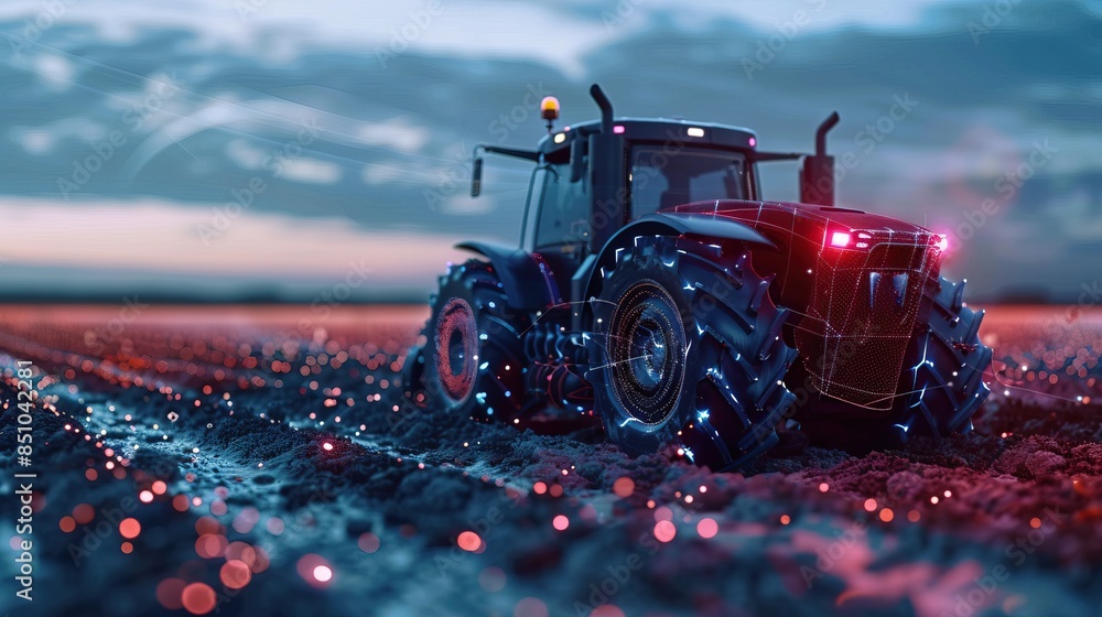 Autonomous tractor with artificial intelligence. Digitalization and ...