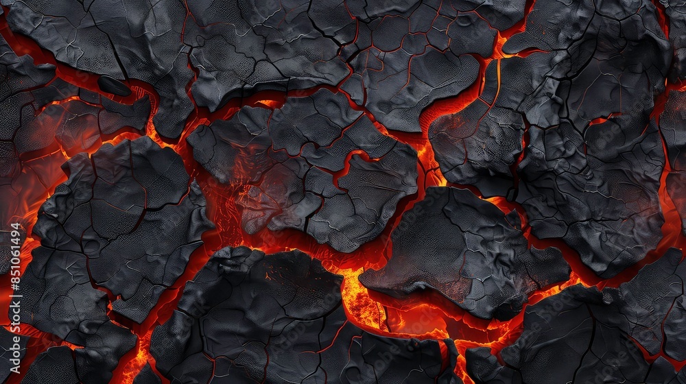 Lava texture fire background rock volcano magma molten hell hot flow ...