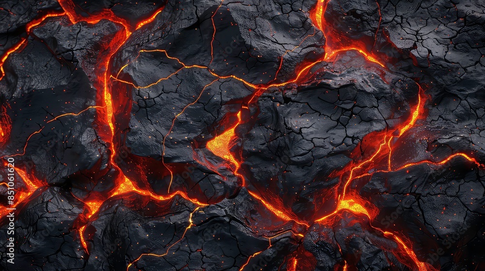 Lava texture fire background rock volcano magma molten hell hot flow ...