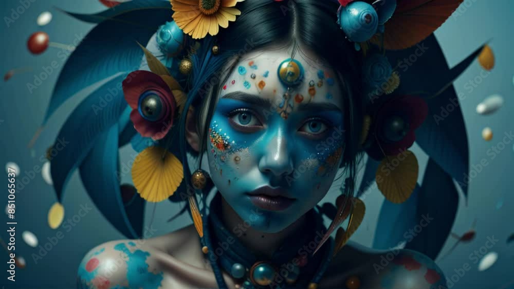 Goddess of the sea, Amphitrite, wife of the Greek god Poseidon ...