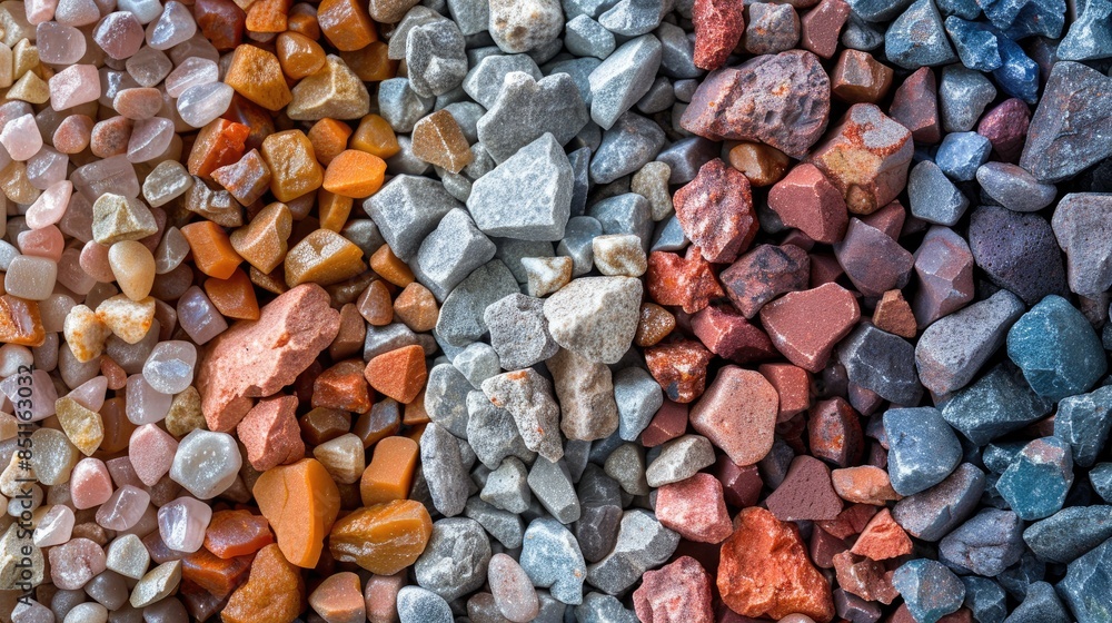 Varieties of Colors in Small Sandstone Gravel for Display Wallpapers ...