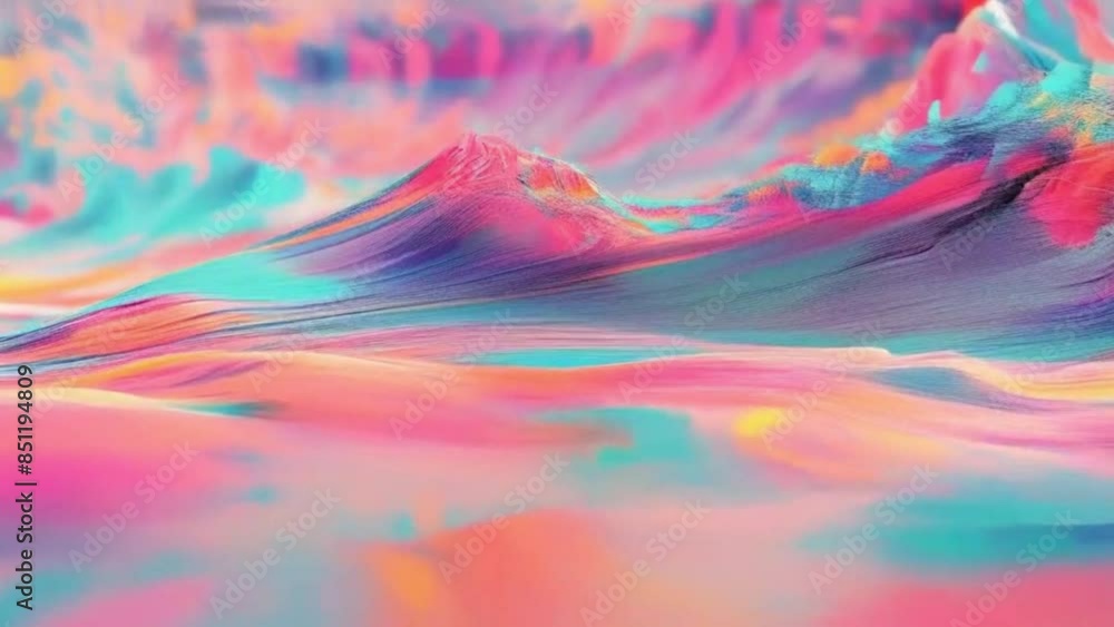 Glitch Art Style Backgrounds embrace intentional digital errors ...