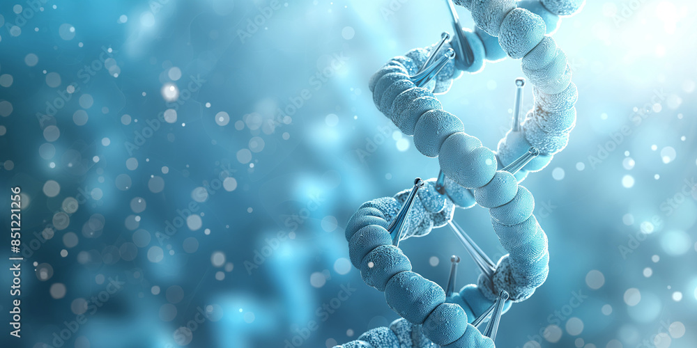 Intricate DNA Helix, Molecular Structure of Life , DNA molecules , 3d ...