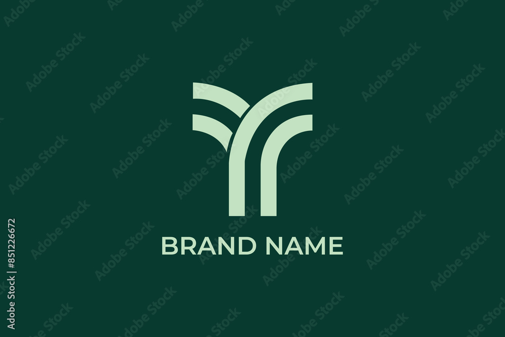 letter F water fountain logo, fountain, water logo, paint firework ...