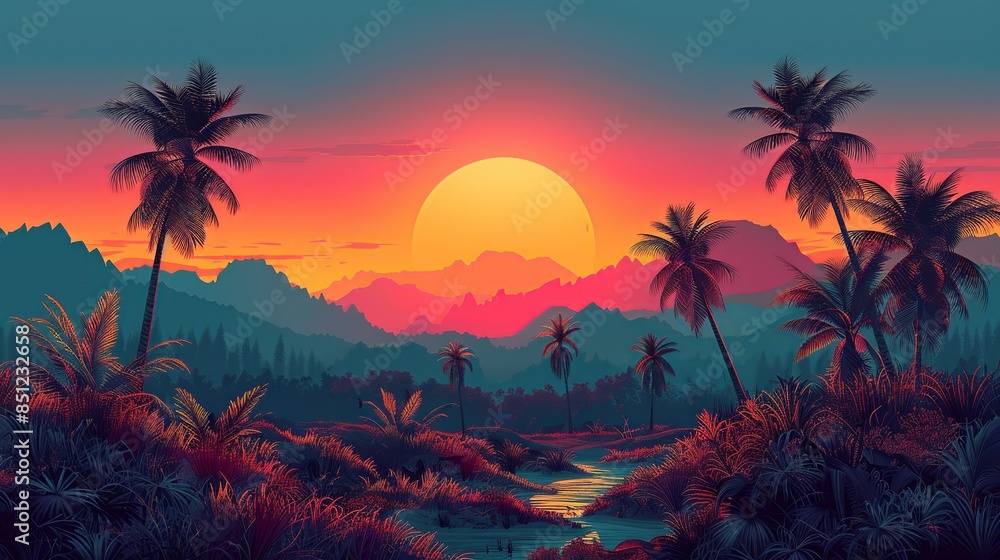 Retro-inspired motifs transport viewers back in time, evoking nostalgia ...