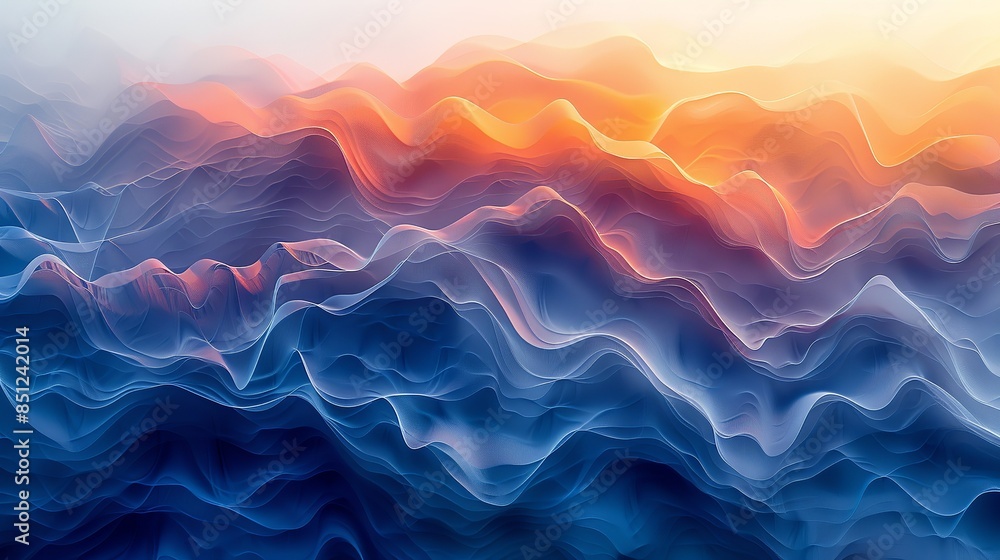 Translucent layers of texture add depth and dimension to the background ...