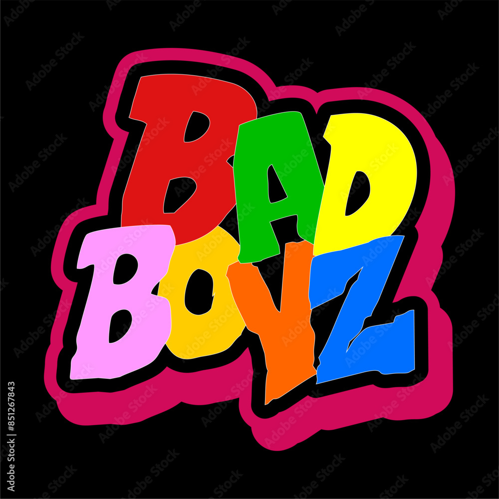 vector artwork illustration typography lettering text effect graffiti ...