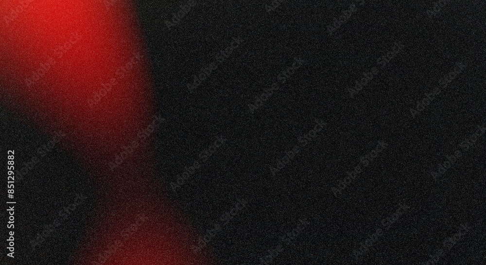 Vibrant Red Light on Dark Grainy Texture Background for Poster and ...