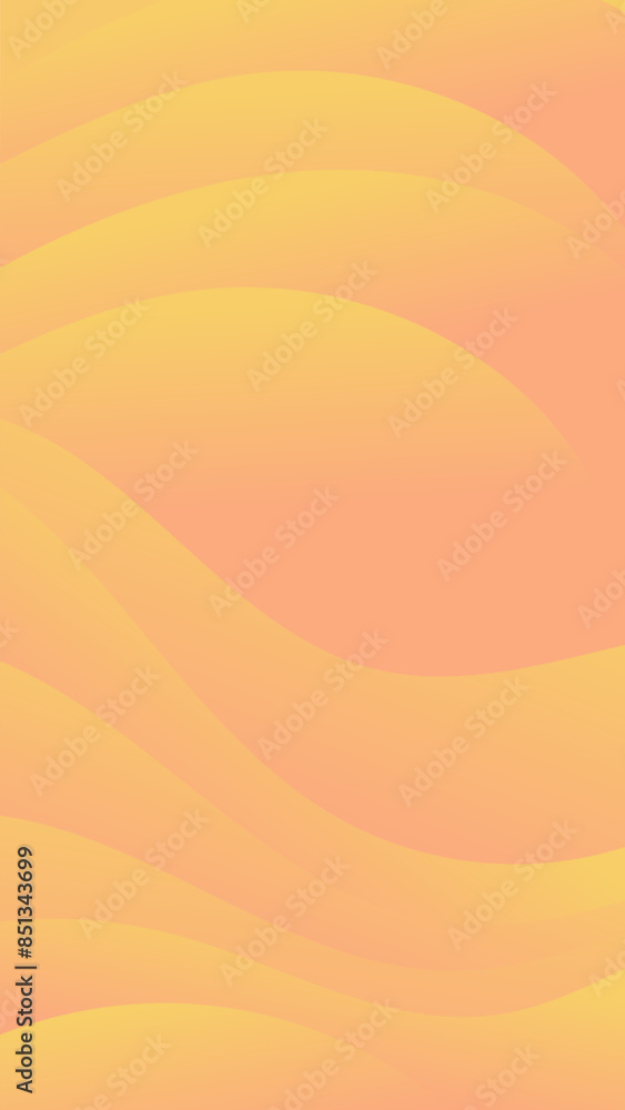 Dynamic vertical gradient wave background showcases a vibrant, color ...