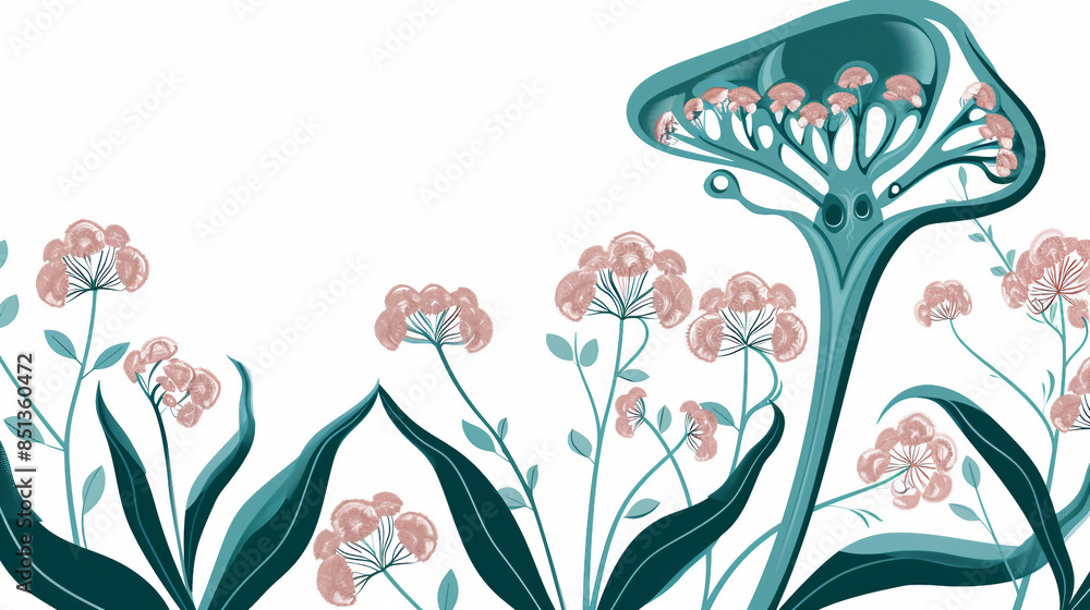 PCOS Awareness Month Design - Medical Infographic Template with Text ...