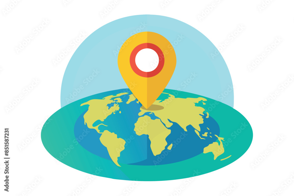 a stylized map with roads, intersections and green areas that can ...