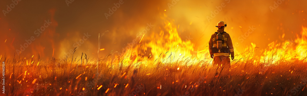 War Concept. Military silhouettes fighting scene on war fire sky ...