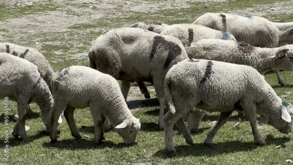 Sheep sacrifice Eid-Ul-Adha the Muslim Community Festival. Eid Adha ...