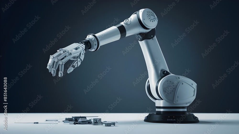 Robotic Hand and Arm - 3D Industrial Manipulator for Modern ...