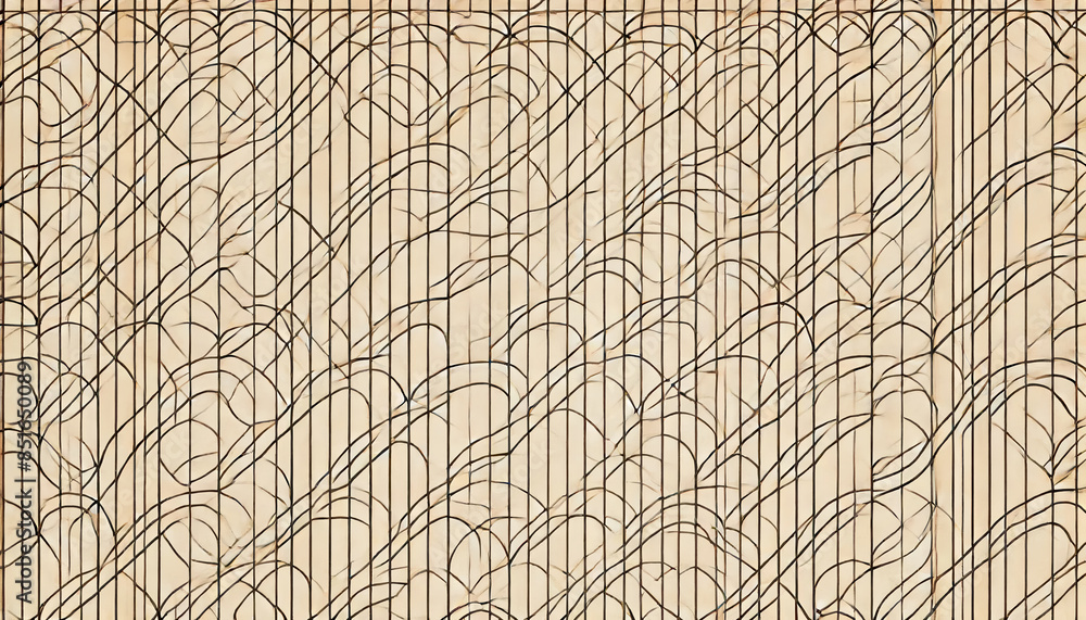 Light beige grid pattern seamless wallpaper with thin brown lines Stock ...