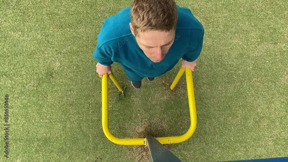 A dedicated young athlete puts in the hard work, vigorously training on ...